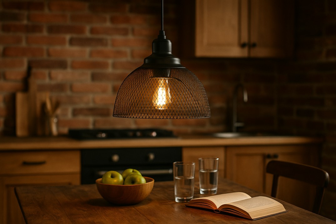 Industrial Pendant Lights | Task lighting | Whispering Homes