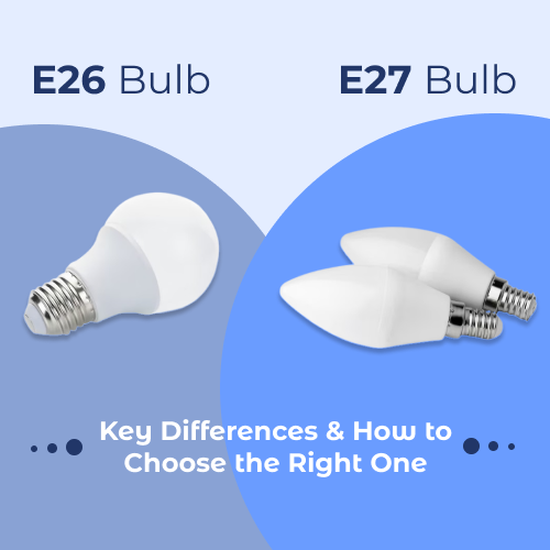 E26 vs. E27 Bulbs: Key Differences & How to Choose the Right One