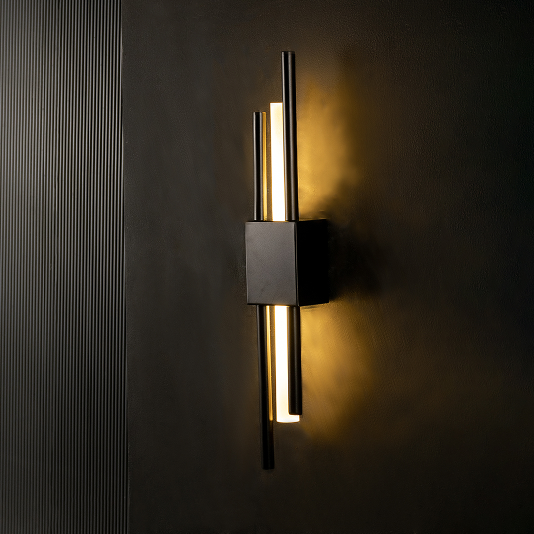 Black Wall Lamp | Lights Online India | Whispering Homes