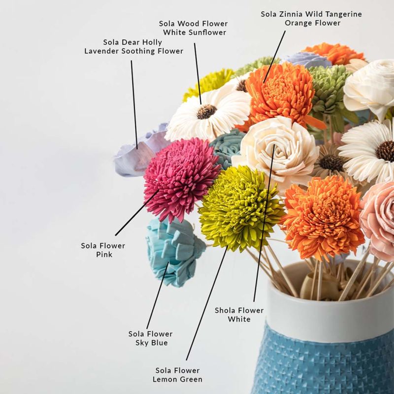 Shola Flowers Bouquet | Flower Bunch Online | Whispering Homes